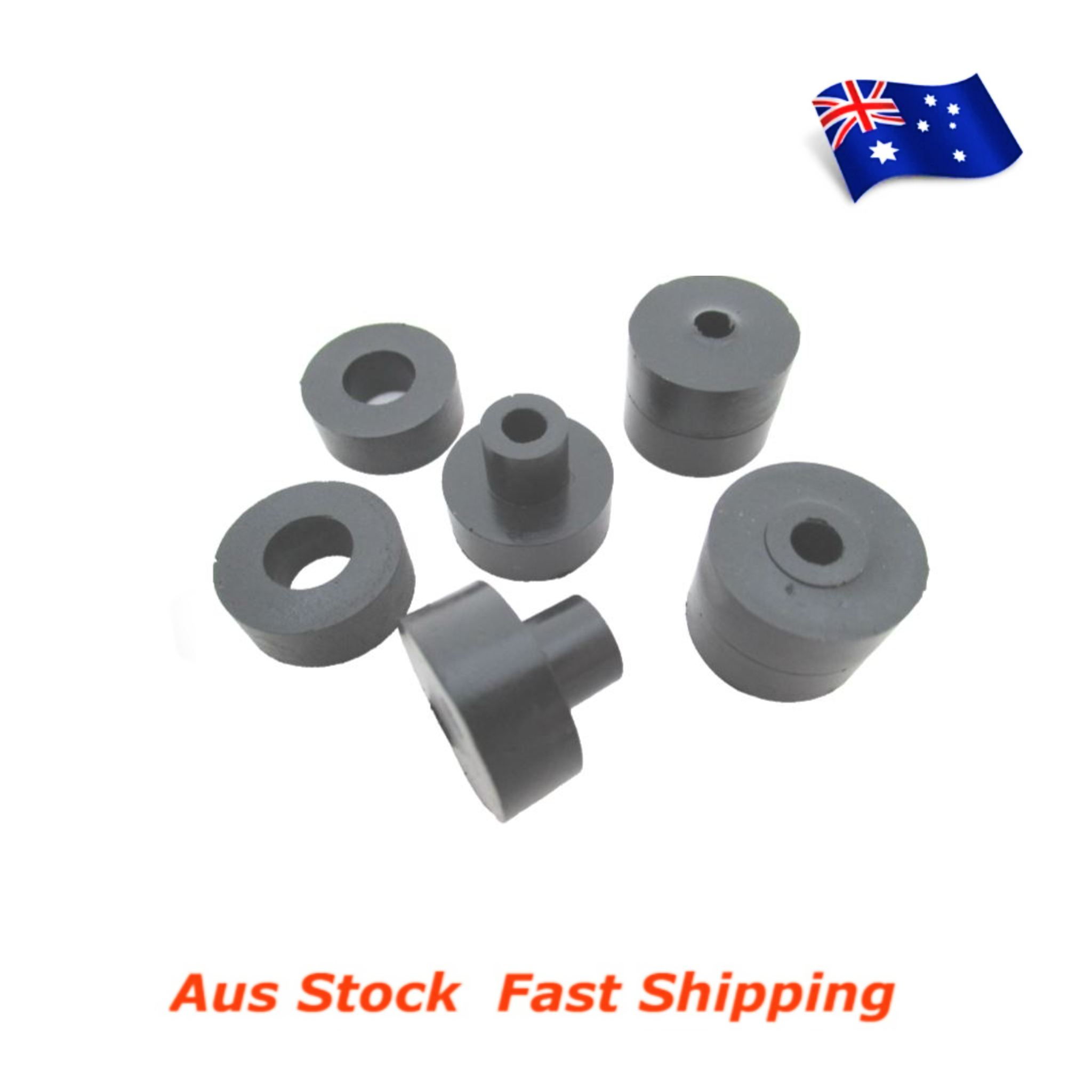 Sorbothane Isolator Vibration Bushings 25mm 1 Inch Diam 50 Durometer 4 ...